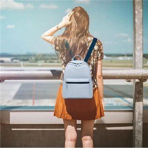 Bags | Mini Backpack Women Girls Blue | Poshmark